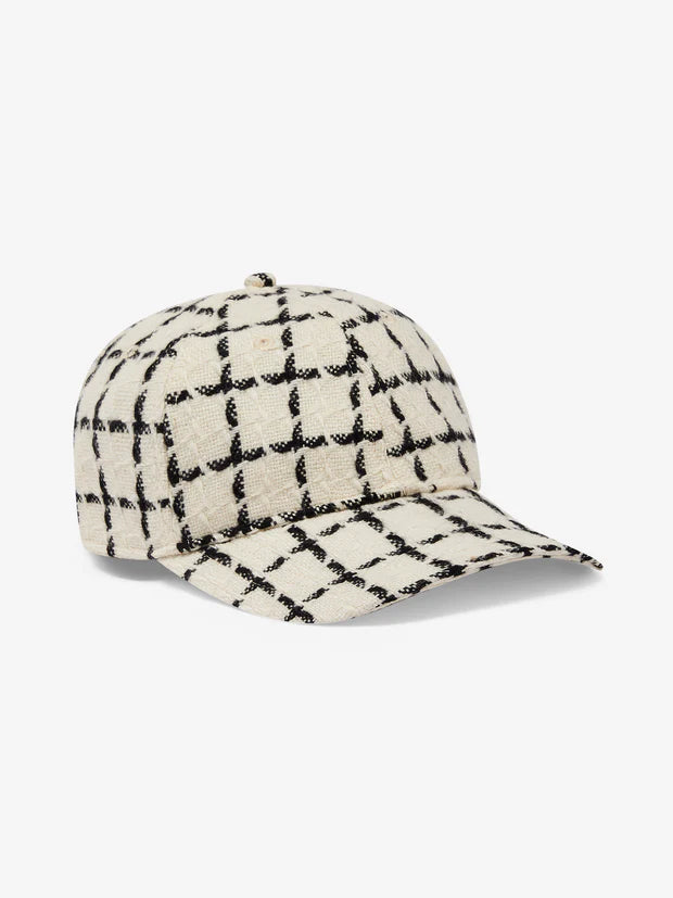 Varley Elvin Mono Check Cap